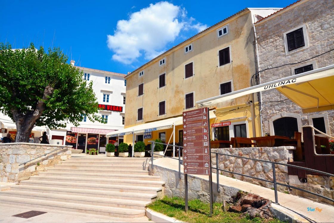 Grad Pag | Apartmani | Plaže, Aktivnosti, Ture