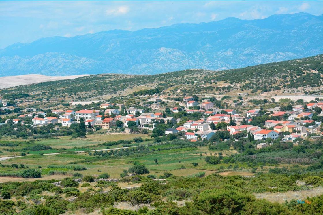 Kolan-Mandre, Insel Pag | Unterkunft | Buchten und Strände