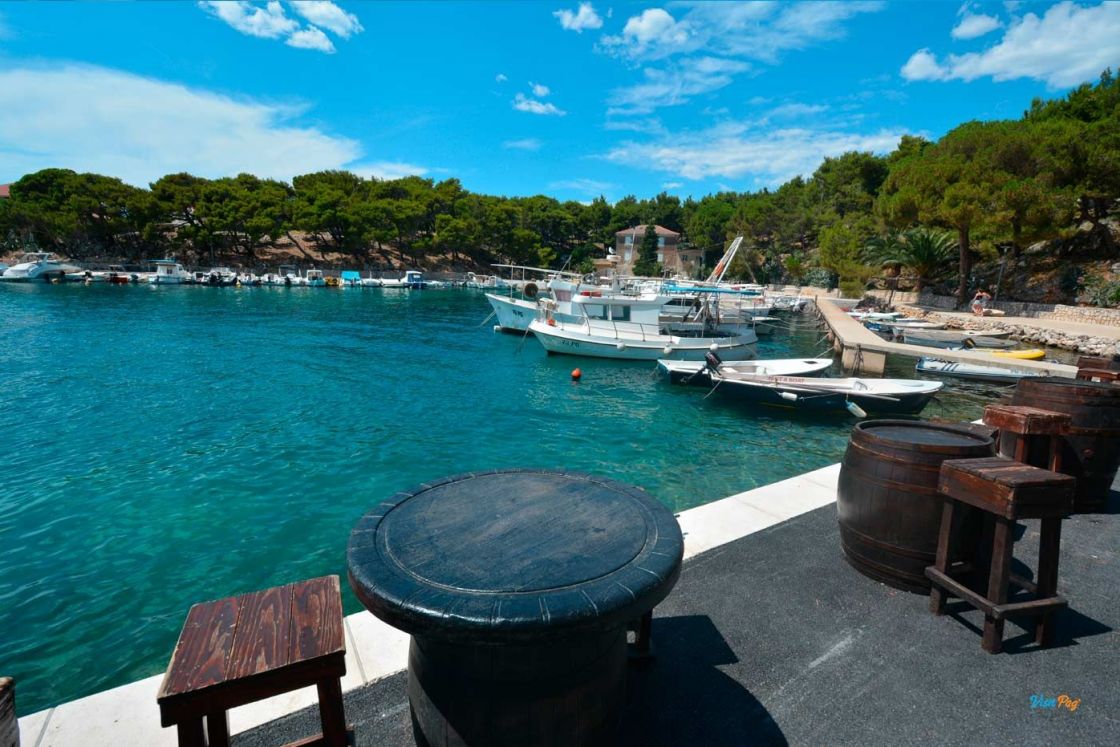 Mandre, Insel Pag | Unterkunft | Buchten und Strände