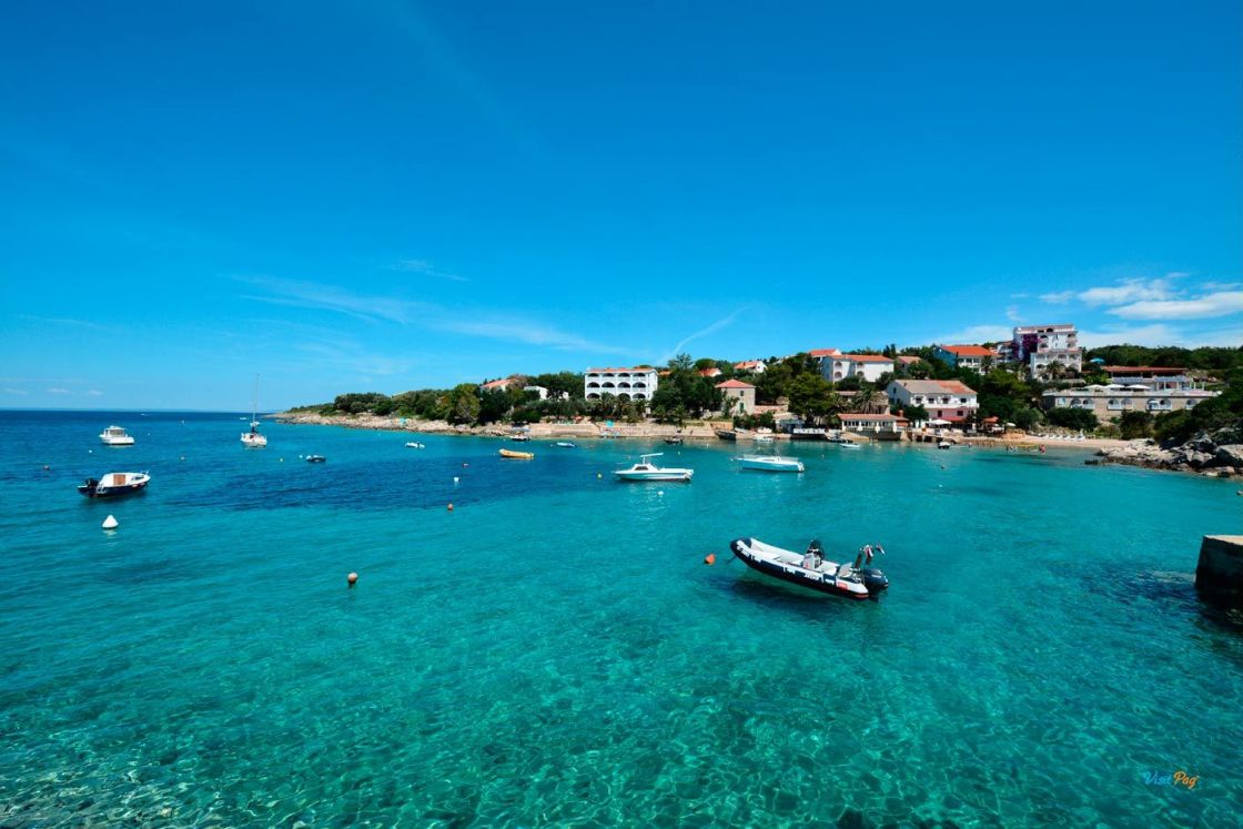 Potočnica, Otok Pag | Apartmani | Plaže, Uvale