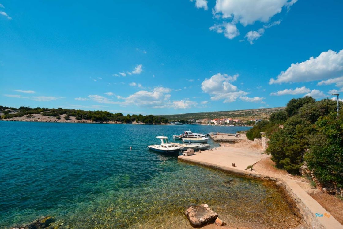 Šimuni, Insel Pag | Unterkunft | Buchten und Strände